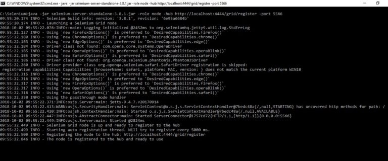 Selenium Grid Step By Step Guide To Configure With Command Line Inviul